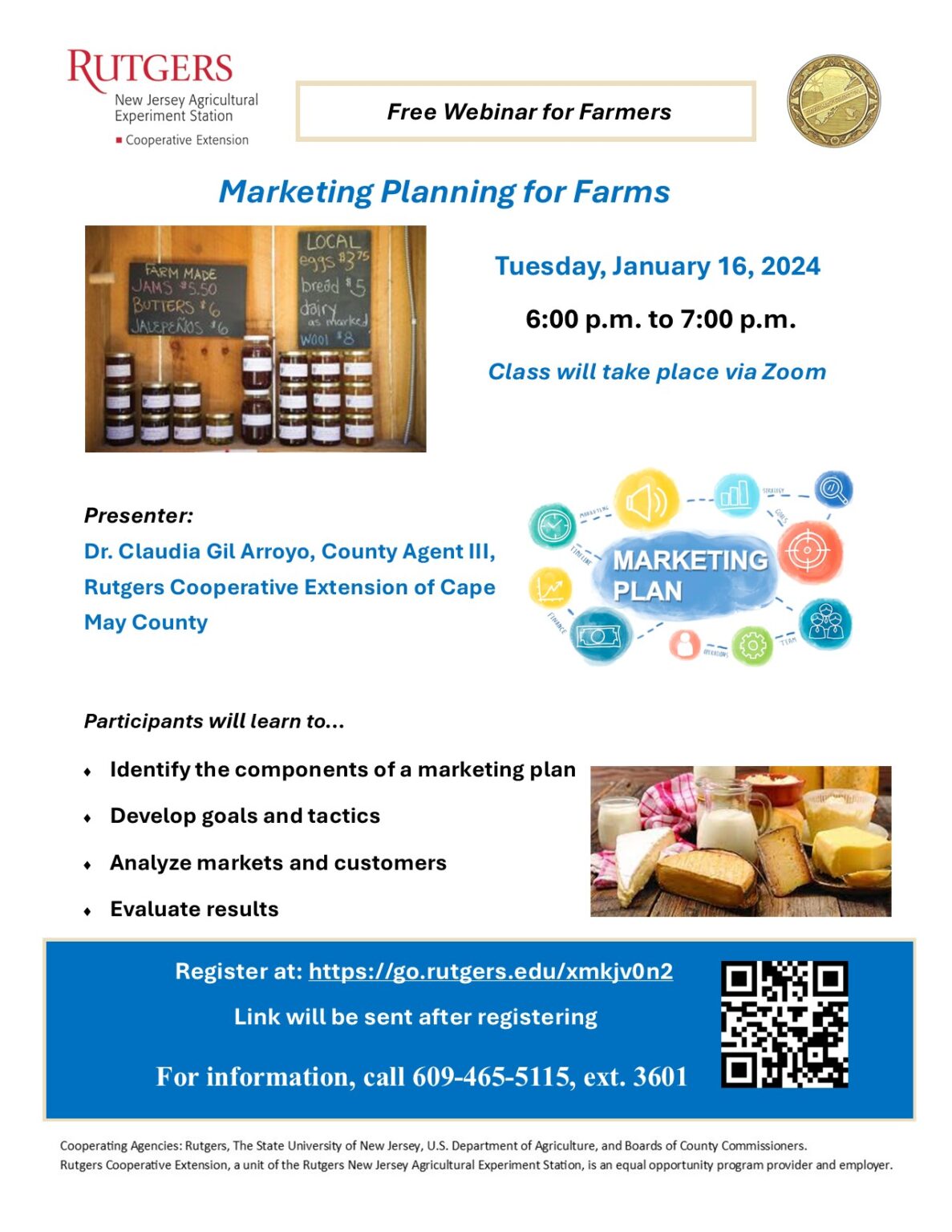 AGRICULTURE AND NATURAL RESOURCES HOSTS WEBINAR FOR FARMERS – Rutgers ...