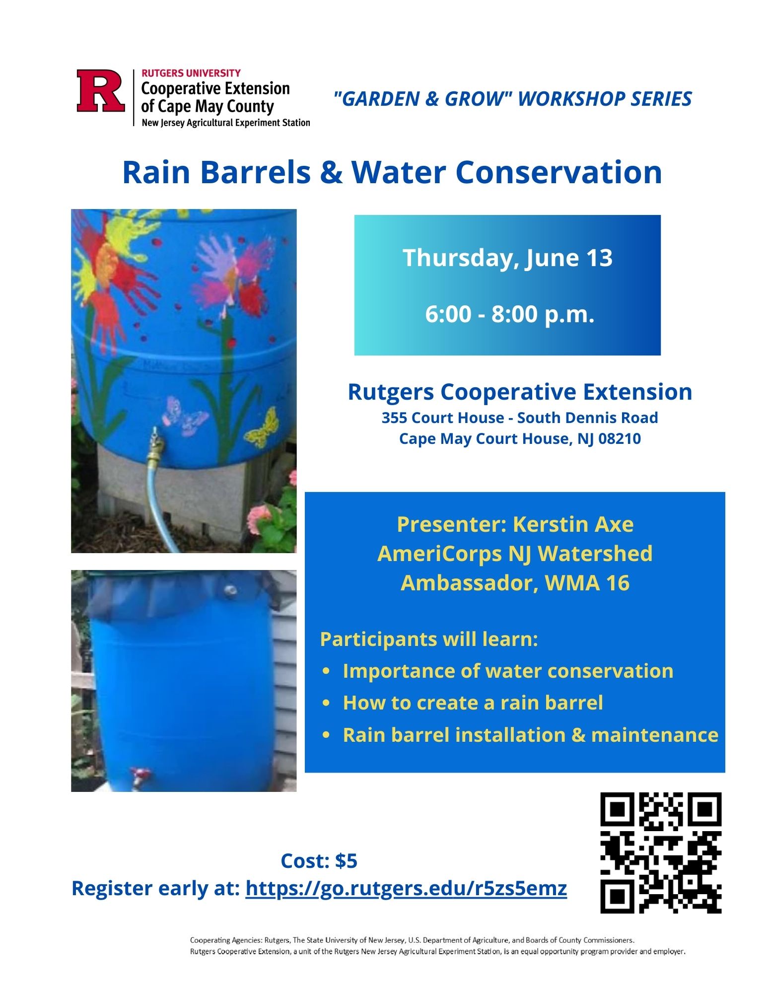 Rain Barrels & Water Conservation – Rutgers Cooperative Extension of ...