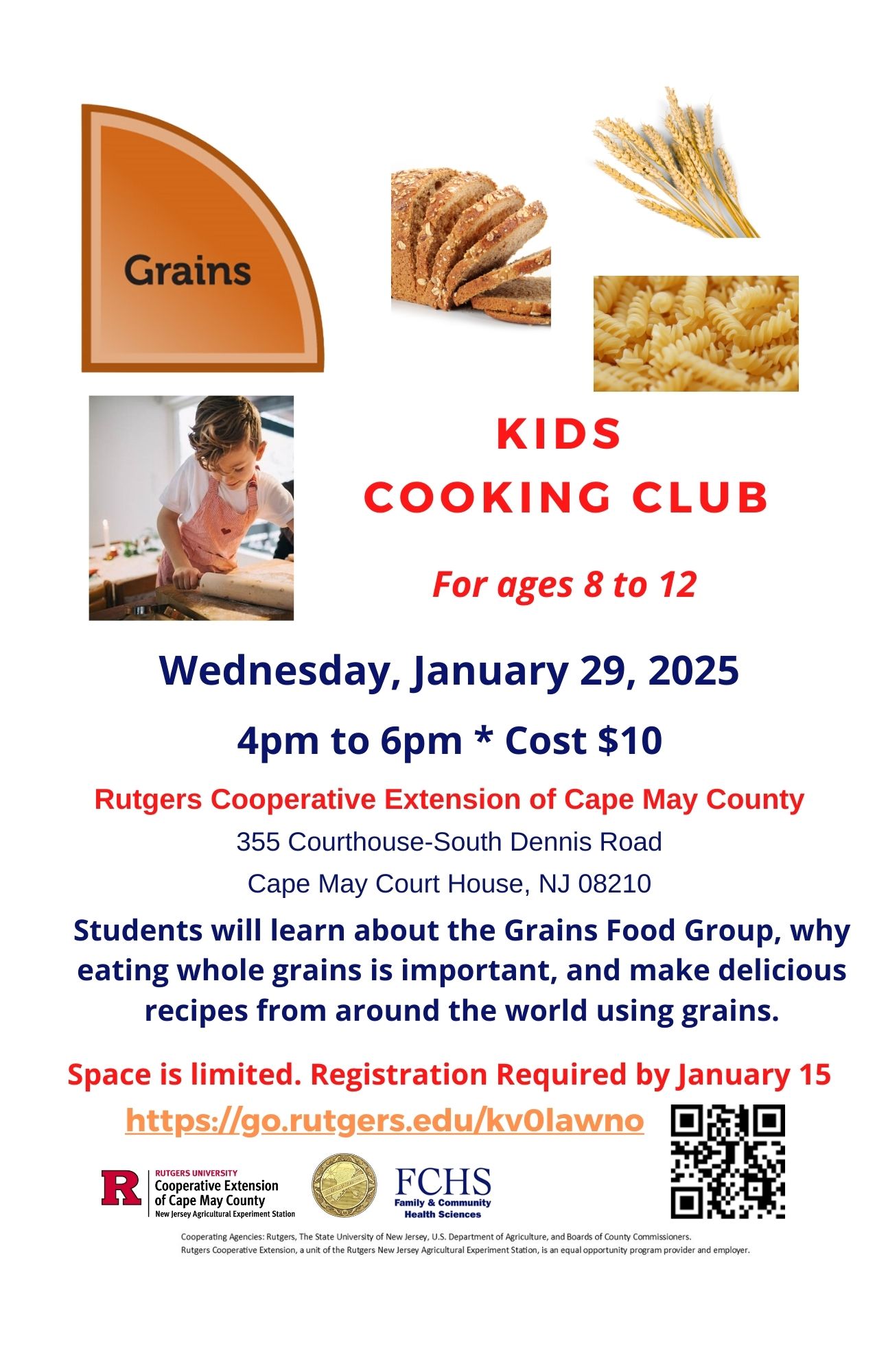 Family and Community Health Sciences Program Plans Kids Cooking Club ...
